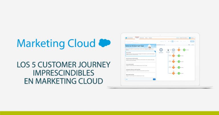 Los 5 Customer Journey Imprescindibles en Marketing Cloud